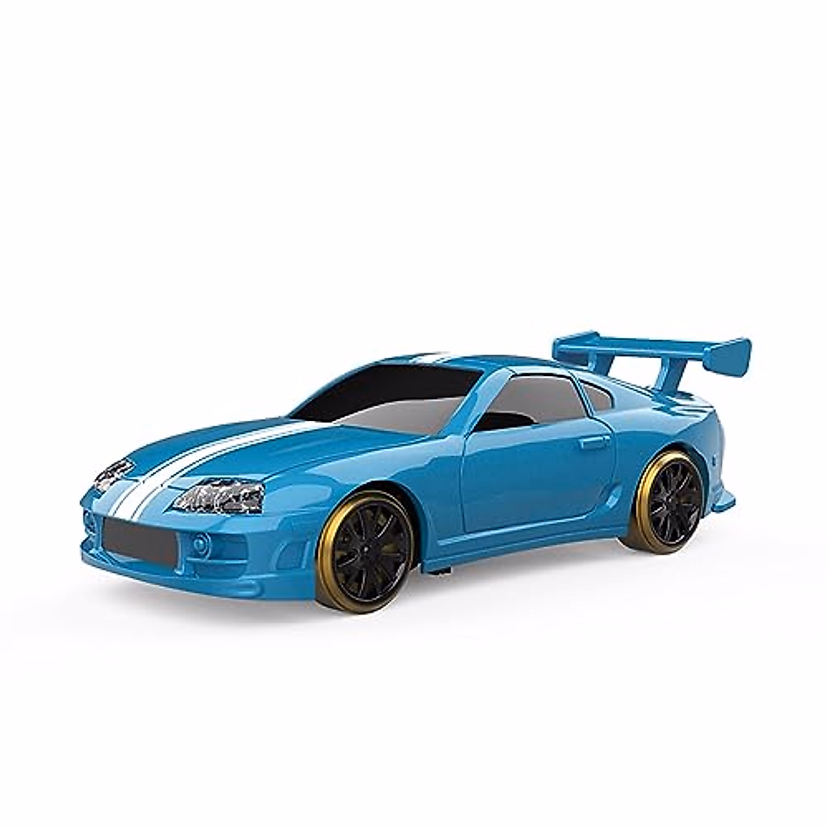 havcybin 1:76 Turbo Racing Scale RC Sport Car, Table Racing Remote Control Mini Model Car Full Proportional RTR Kit Toys (C63-1-blue)