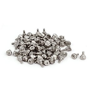 New Lon0167 80 Pcs Featured M3.5x6mm Male Thread reliable efficacy Metal Computer Desktop PC Case Thumb Screws(id:b9c 70 e9 3cf)