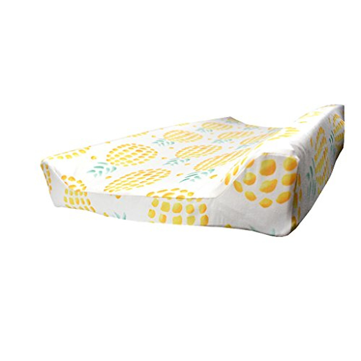 Tongina Reusable Diaper Change Table Pad Covers, Pineapple, as described