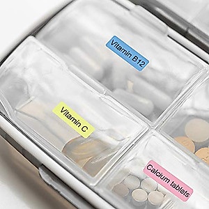 Compatible with Phomemo D30 Label Maker Machine with Tapes, Portable Bluetooth Wireless Sticker Maker Machine, Mini Label Printer Multiple Templates Fonts Available for Phone Pad Office Home Labeling