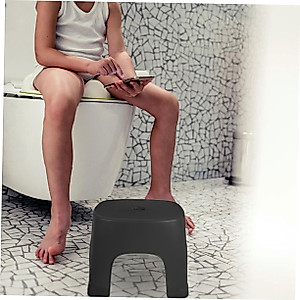 IMIKEYA 2pcs Low Stool Nonslip Footstool Step Stool for Kids Foot Stool Potty Poop Stool Toilet Step Stool Toddler Stool for Bathroom Toilet Stool Squat Non-Slip Child PVC