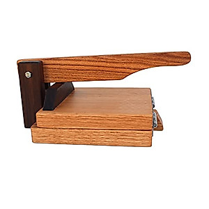 Central Coast Woodworks Hardwood Tortilla Press - Red Oak- 8 inch