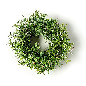 Michaels Bulk 6 Pack: 9”; Pink Baby's Breath Wreath by Ashland®