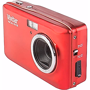 Vivitar ViviCam VXX128 20MP Digital Camera (Red)
