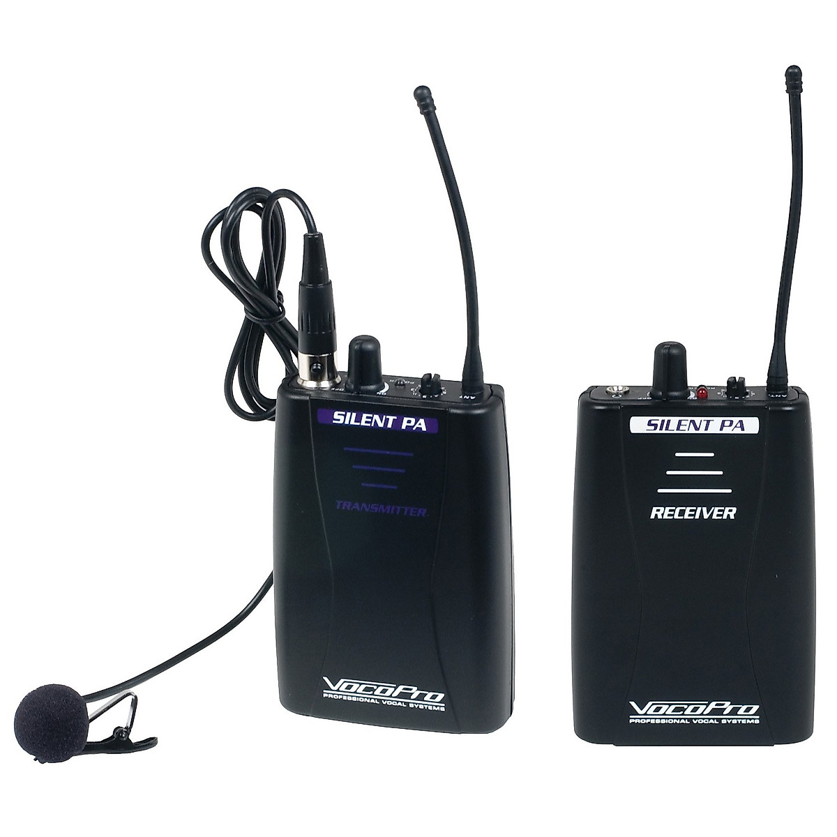 VOCOPRO SilentPA-Portable 16-Channel UHF Wireless Audio Broadcast System