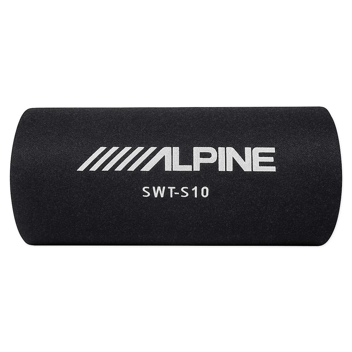 Alpine SWT-S10 1200w 10" Car Subwoofer in Bass Tube Enclosure+Amplifier+Amp Kit