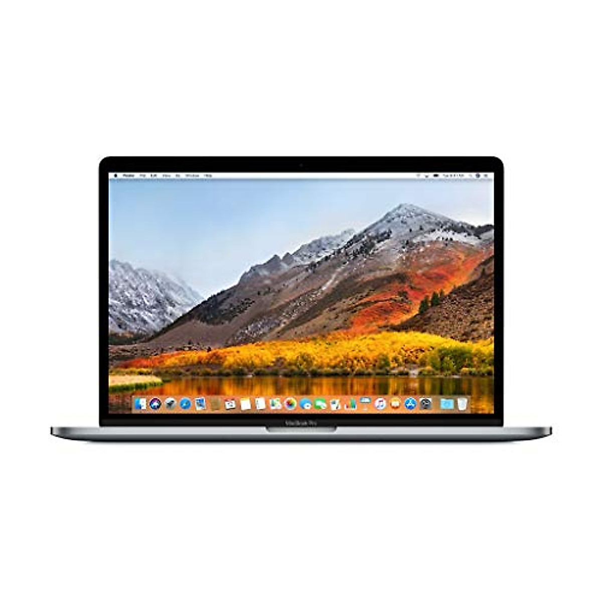 Apple 15.4in MacBook Pro Laptop (Retina, Touch Bar, 2.6GHz 6-Core Intel Core i7, 16GB RAM, 512GB SSD Storage) Space Gray (MR942LL/A) (2018 Model) (Renewed)