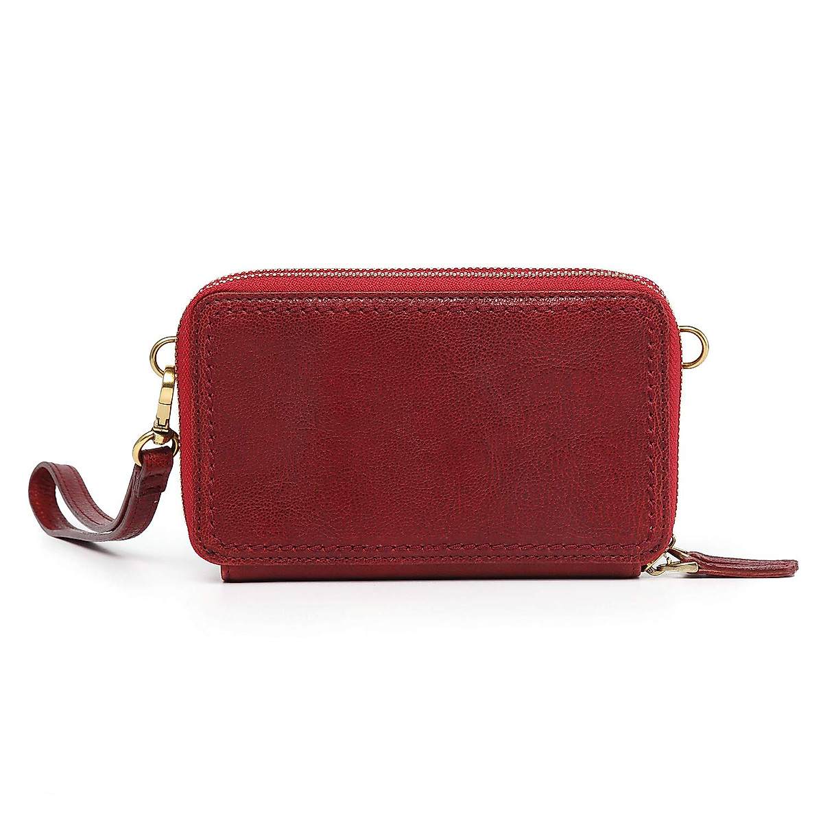 OLD TREND Genuine Leather Northwood Convertible Wallet (Red)