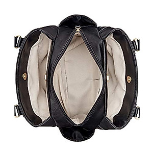 INC Riverton Satchel Black