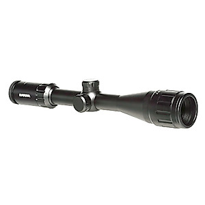 Barra Rifle Scope, BDC Reticle Capped Turrets for Hunting Shooting Precision Deer Hog Venison Varmint (H20 4-12x40)