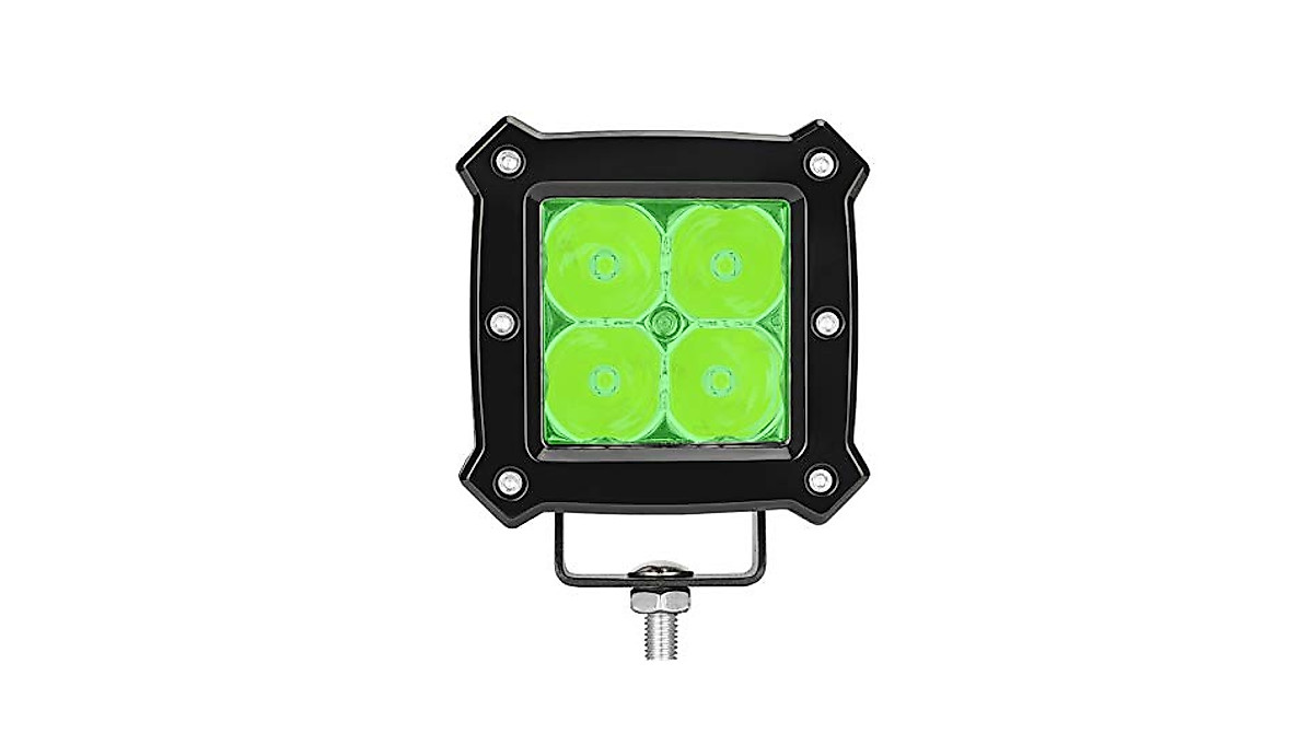 Green LED Pods Light Bar for Truck & Off-Road Use