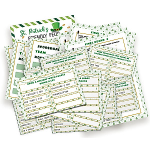 St. Patrick's Day Family Feud Quiz Game, St. Patrick's Day Party Decorations, St. Patrick's Day Party Games, St. Patrick's Day Party Favor, Family Activity, Feud Trivia Quiz-LMZSC 2