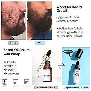 Elitribe Beard Grooming Kit - Light Scent without Overbearing, with a Heavy Metal Comb - Beard Care Kit for men.