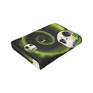 Before Christmas Blanket Flannel Throw Blanket Ultra Soft Warm Plush Bedding for Couch Bed Living Room Sofa 50"X40"