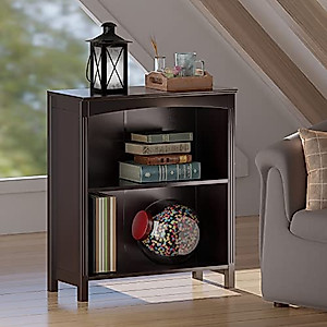Winsome Terrace Storage Shelf 3-Tier Wide in Espresso, 26-Inch