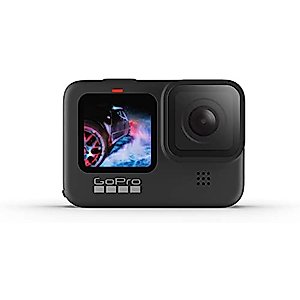 GoPro HERO9 Black Bundle - Includes The Remote, Spare Battery (2 Total), and Carrying Case (CHDRB-902-RW)
