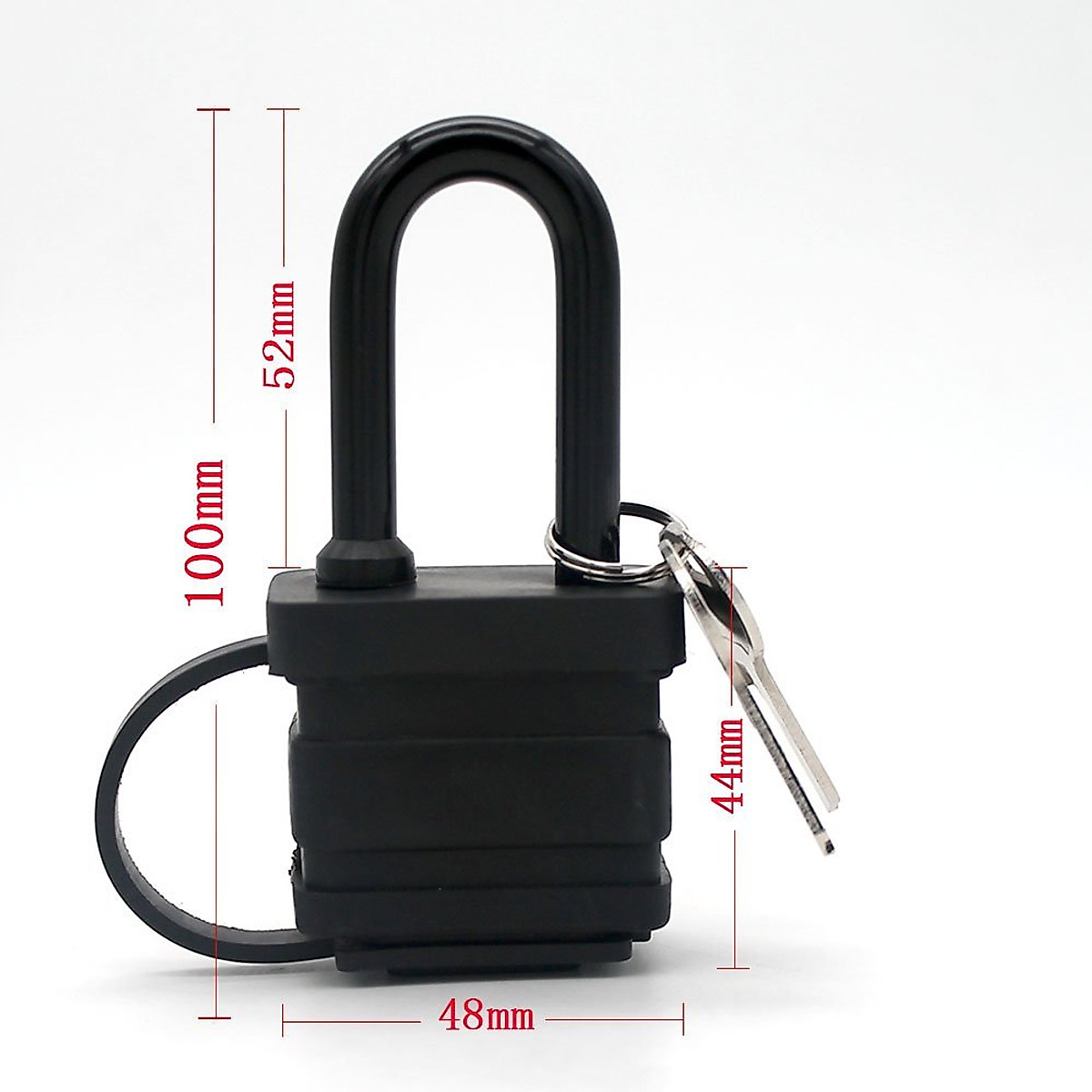 40mm 2-Heavy Duty Waterproof Padlock - Ideal for Home, Garden Shed, Outdoor, Garage, Gate Security (2 Pieces Set, Send a Small Password Lock)