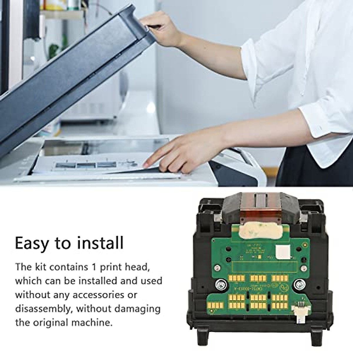 Hilitand 950 Printer Print Head Printhead Replacement,for HP for Officejet Pro 8100 8600 8620 8610 8650 251DW 276DW for 950 951 950xl 951xl