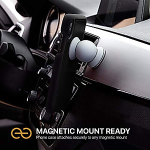 Dreem Fibonacci 2-in-1 Wallet Case for Apple iPhone X & Xs - Luxury Vegan Leather, Magnetic Detachable Shockproof Phone Case, RFID Card Protection, 2-Way Flip Stand - Black