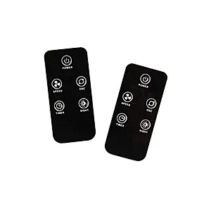 Replacement Remote Control for Lasko Household Tower Fan T42951 2pk