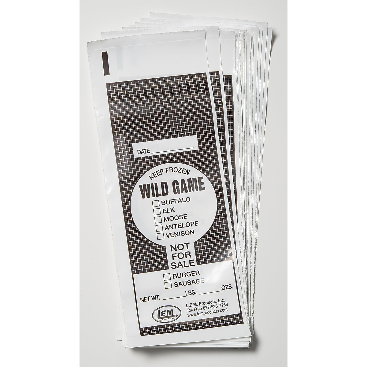 LEM Products Ground Meat Packaging System, Blue