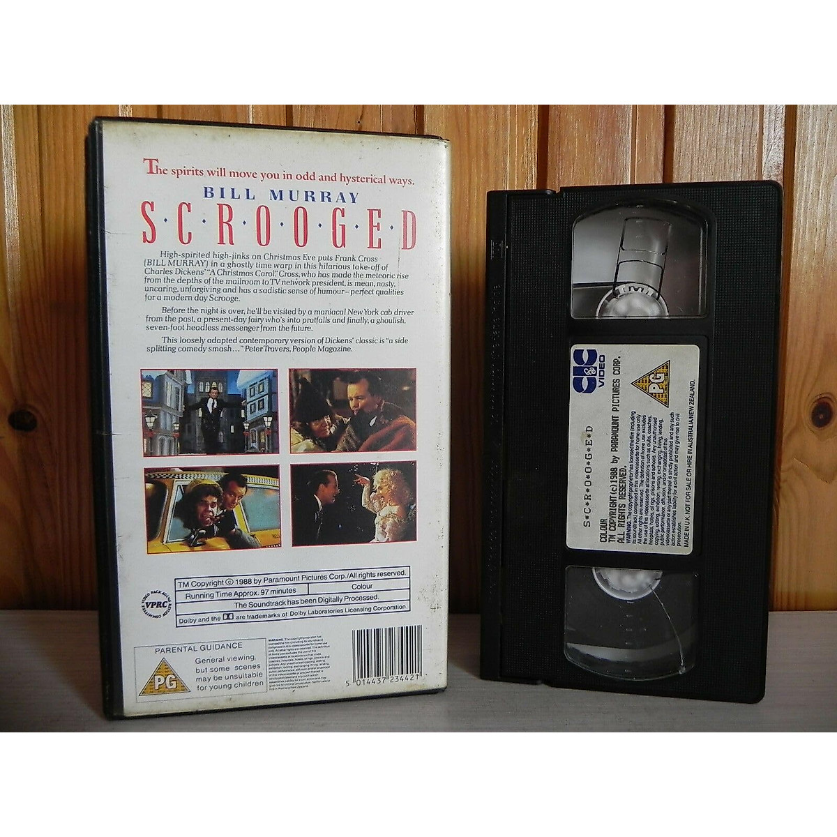 Scrooged [VHS]