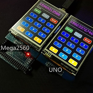 qiguch66 Touch Screen Module 2.6-inch RGB 65K Circuit Card 240 x 320 TFT LCD Module for Microcontroller