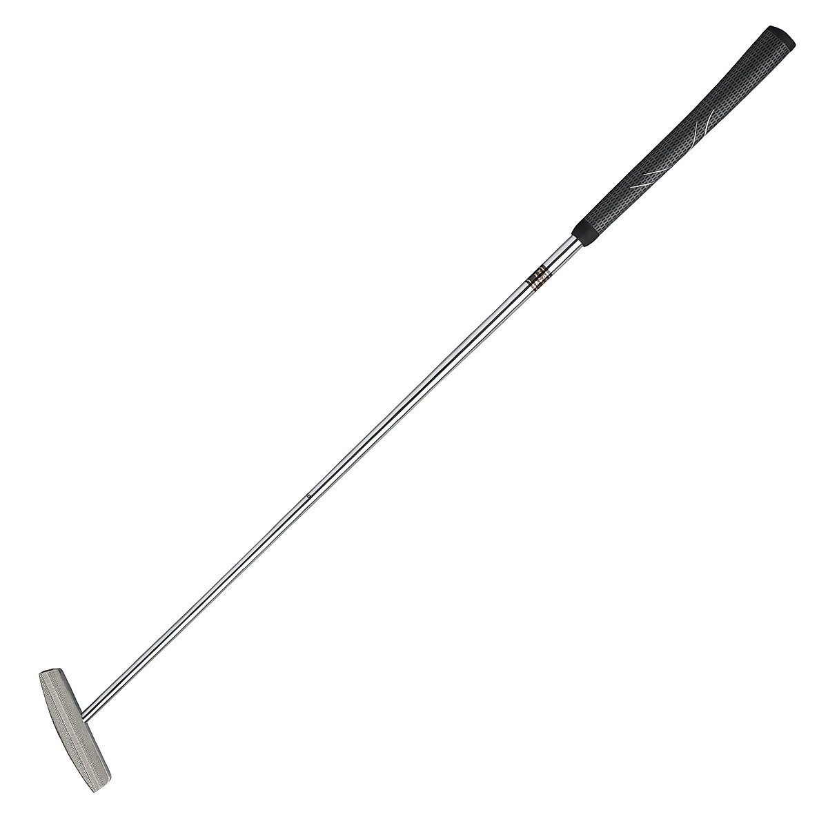 Bell N-360 No-Offset CNC Milled Center Shaft Standard Blade Golf Putter + Winn 15" Counter-Balance Grip (Left, 39)