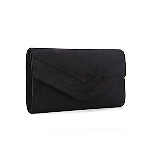 Nodykka Purses and Handbags Envelope Evening Clutch Crossbody Bags Velvet Classic Wedding Party Shoulder Bag for Women …