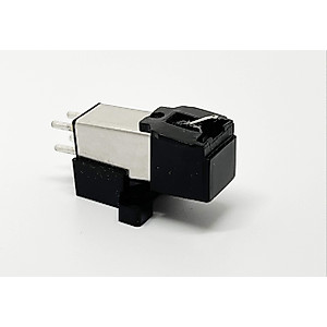 Cartridge, conical Black Stylus, needle for Technics SL-1200, SL-1210, SL-1600, SL-1610, SL-1700, SL-235, SL-23A, SL-B2, SL-B202, SL-B205, SL-B3
