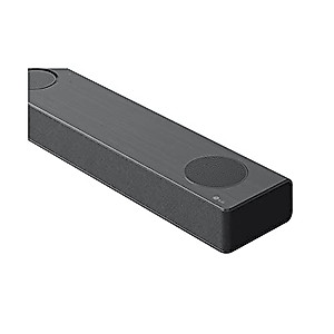 LG S80QY 3.1.3ch Sound bar with Center Up-Firing, Dolby Atmos DTS:X, Works with Airplay2, Spotify HiFi, Alexa, High-Res Audio, IMAX Enhanced, Synergy TV, Meridian, HDMI eARC, 4K Pass Thru,Black