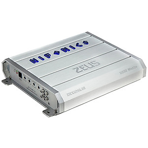 Hifonics ZEUS ZRX1216.1D Amplifier – 1200 Watt, Super Class D, Mono, Auto On, Nickel Plated, Remote Control, Aluminum Heat Sink