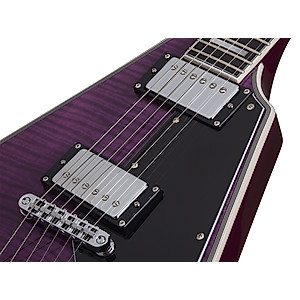 Schecter 654 V-1 Custom Solid-Body Electric Guitar, TPUR