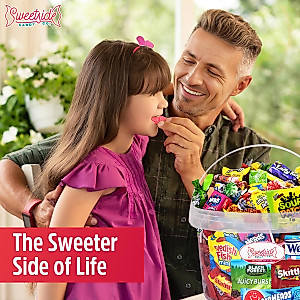 Bulk Candy Variety Pack - 2 Pound Care Package Assorted Basket, Snack Food Gift, Office Assortment Gift for Birthday Party, Kids, College Students & Adults (Pack of 1))