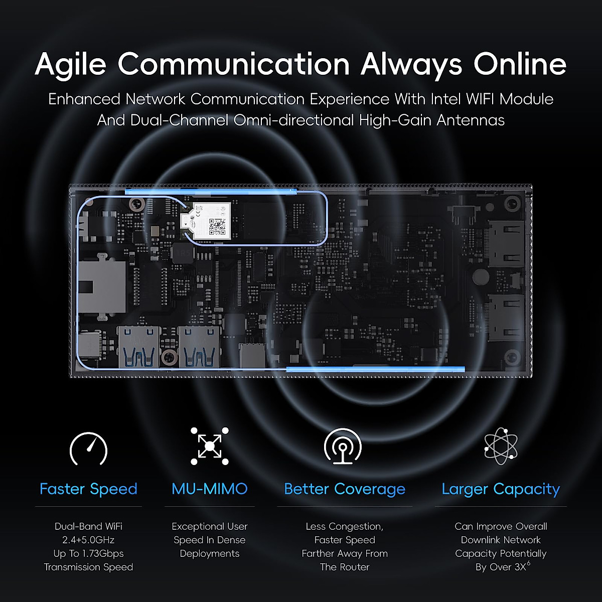 MeLE Fanless Mini PC Stick PCG02 Pro N5105 8GB/128GB Windows 11 Pro WiFi5 USB PD3.0 Micro Computer Stick Dual HDMI 4K Gigabit Ethernet BT5.1 Small PC on Business Office Industrial IOT Media Home