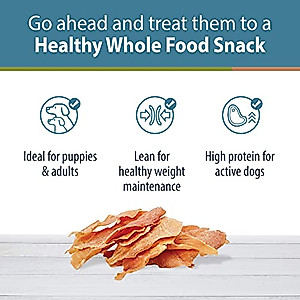 JustFoodForDogs Chicken Breast Fresh Dog Treats - 5 Oz - Whole Food Treat Snacks for Puppies & Adults - No Preservatives, No Hormones Added, Lean, High Protein, USA Made - BPA - Free Packaging