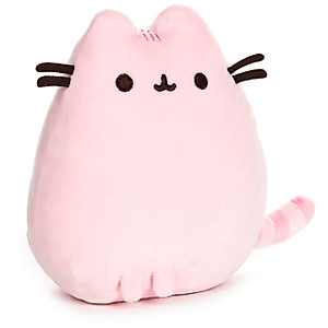 GUND Pusheen The Cat Squisheen Plush, Stuffed Animal Cat for Ages 8 and Up, Pink, 6"