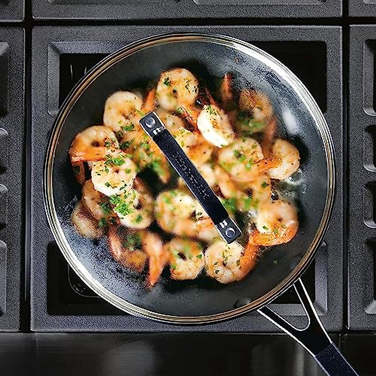 KitchenAid Hard Anodized Nonstick Cookware Pots and Pans Set, 10 Piece, Onyx Black