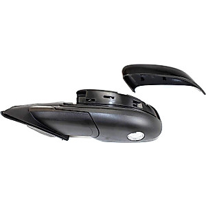 Kool Vue Left Power Heated Door Mirror Compatible With Ford Taurus 2010-2011 With Puddle Lamp; Without Memory Paintable