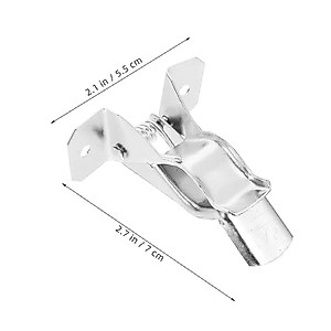 SOESFOUFU 10pcs Mop Buckle Wall Hanging Hooks Broom Holder Mop Hanger Broom Gripper Mop Hook Wall Mount Broom and Mop Holder Broom Rack Broom Organizer Wall Mount Broom Storage Iron