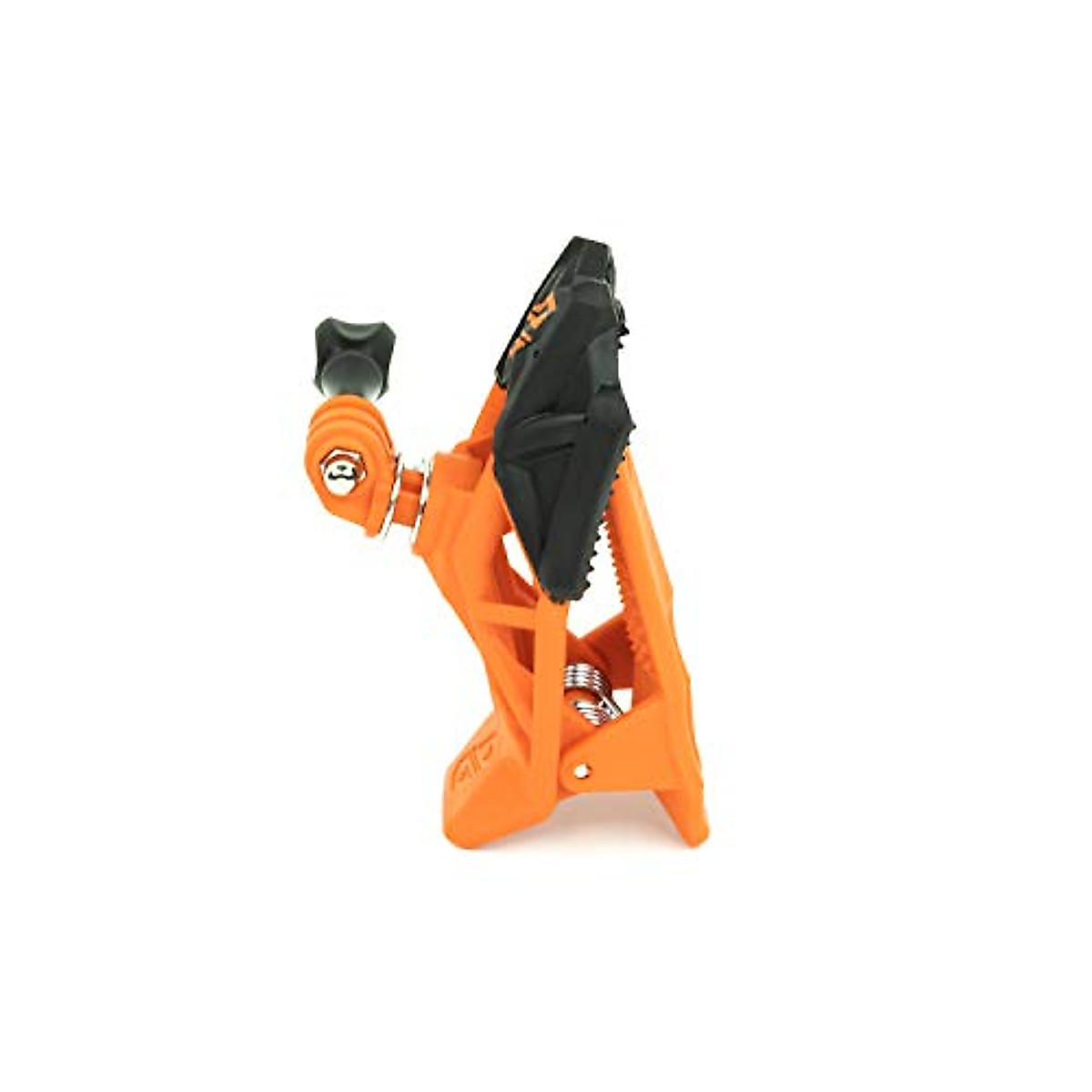 Dango Design Gripper Mount - Universal Clamp Mount for Action Cameras, Use as a Mount on Motorcycle, Powersports Helmets & More - Action Orange