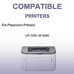 1-Pack Compatible High Yield UF-7200 UF-8200 Laser Printer Toner Cartridge Replacement for Panasonic UG-5570 Printer Cartridge (Black)