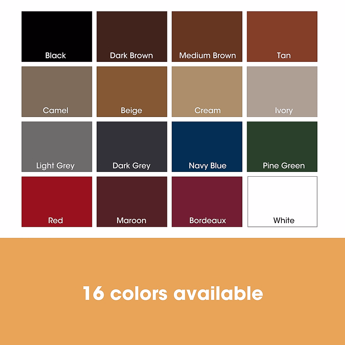 Furniture Clinic Leather Repair Paint | 2-in-1 Seal and Color | Use on Scratches, Tears, and Holes in Car Seats, Furniture | Quick and Easy Leather Repair Kit for Furniture (Ivory, 50ml / 1.7oz)