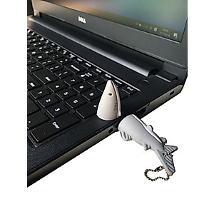 Aneew Gray Pendrive 32GB U Disk Shark Fish USB Flash Drive Memory Thumb