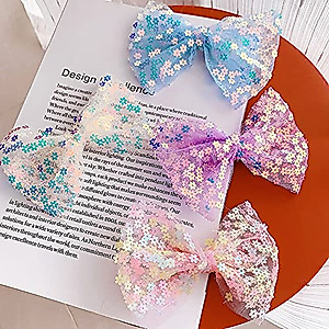 Yuanchuan Laser Glitter Tulle Rolls 4.7 inch x 10 Yards (30 feet) Purple Tulle Rolls Spool Fabric Tutu for DIY Skirts Wedding Gift Wrap Sewing Crafting Bow Bridal Decorations Birthday Party(Purple)