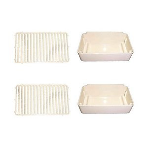 Combo Pack, 2 Drip Pans and 2 Drip Pan Covers, Replaces Crathco 2231 & 2232