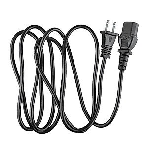 Jantoy AC in Power Cord Outlet Socket Cable Plug Lead Compatible with Artograph LED1000 LED 1000 Digital Art Projector