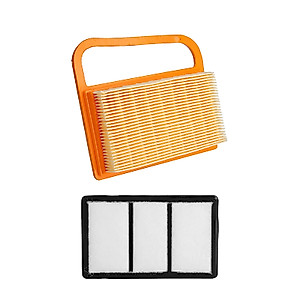 Entatial Air Filter Set, Air Filter with Filter Cotton Set Replacement Parts for STIHL TS410 TS410Z TS420 TS420Z for STIHL TS410 TS410Z TS420 TS420Z