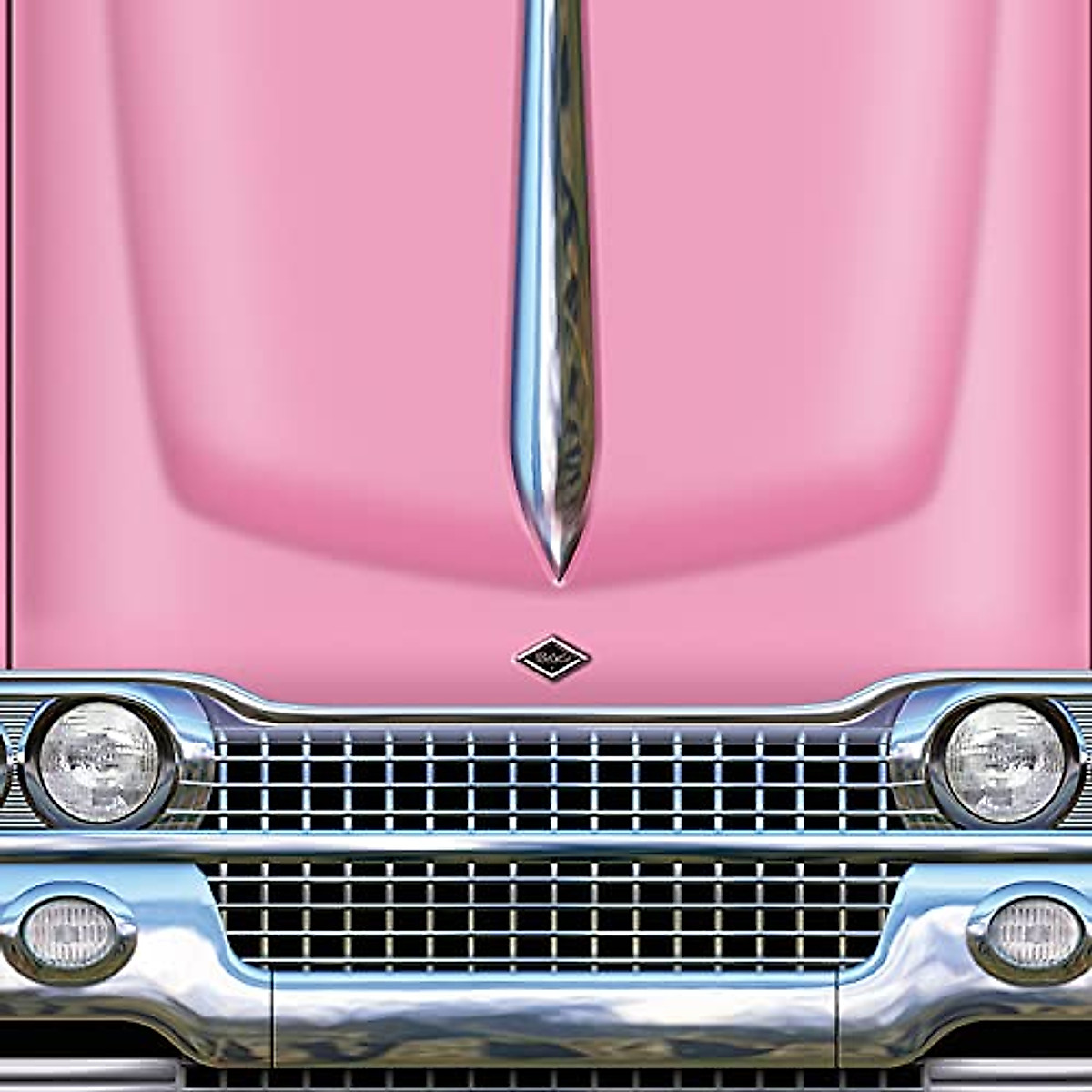 Beistle 50's Cruisin-Feet Car Centerpiece, 13 3/4-Inch, Multicolor