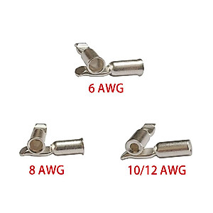 Sunshine 50 Amp Grey Din Connector Battery Charger with 8AWG Silver Plated Copper Terminals